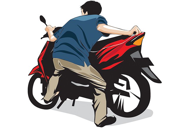 Tips Aman Dari Pencuri Motor, Jangan Di Sepelekan Pencuri Motor