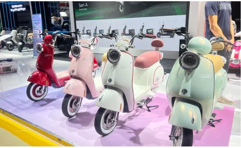 AIMA Electric Vehicles Tampil Di Asia Bike 2024 Dengan Produk Yang Imut ...