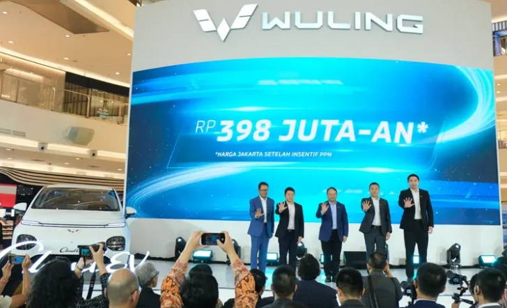 Cloud EV Menjadi Produk Wuling Ketiga Yang Dibanderol 398 Juta - Motolineid