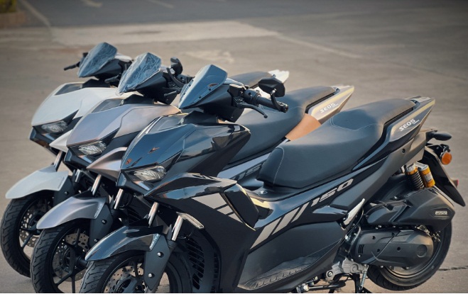 Haojin SE05 Gabungan Dari Yamaha Aerox Dan Yamaha XMax, Sanggup Melaju ...