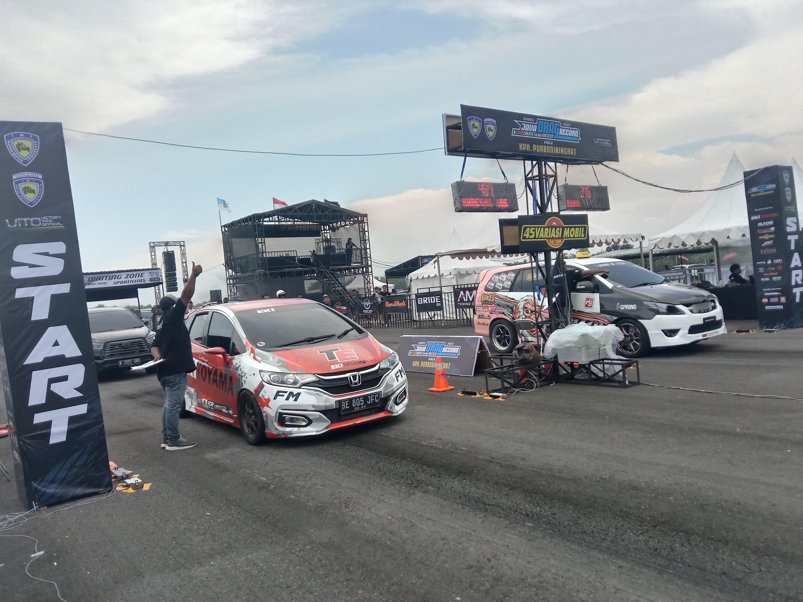 Java Drag Record 2025: Andi Palugada Dominasi Kategori Modified Stock s ...