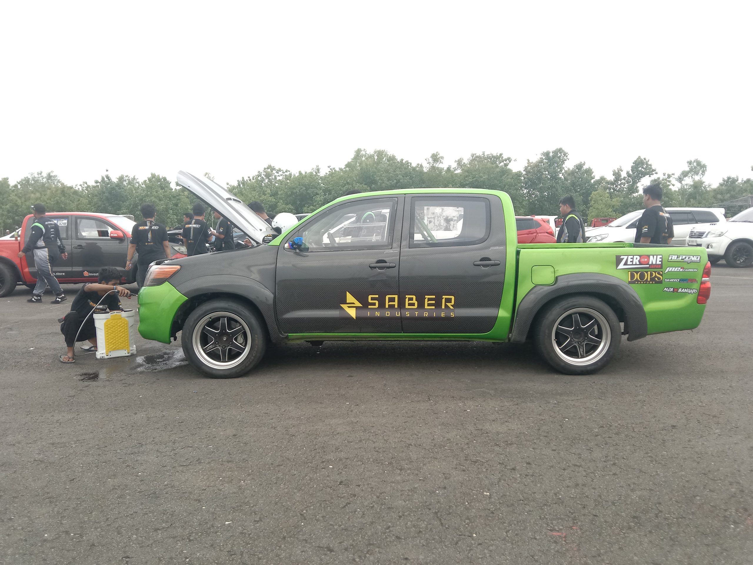 Adim P Tampil Sempurna, Juara di Kelas Outlaw All Motor Diesel di Java Drag Record 2025 - Motolineid