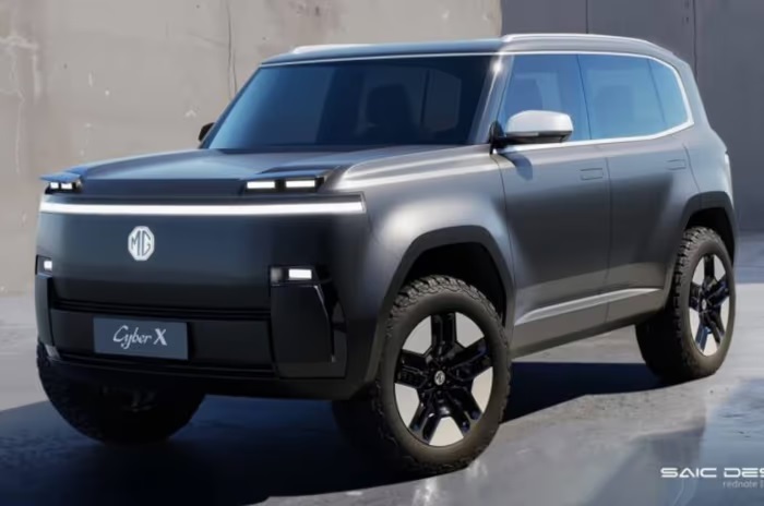 MG Cyber X: Mobil Listrik Konsep Bergaya Kotak Futuristik Debut di Shanghai Auto Show 2025 ...